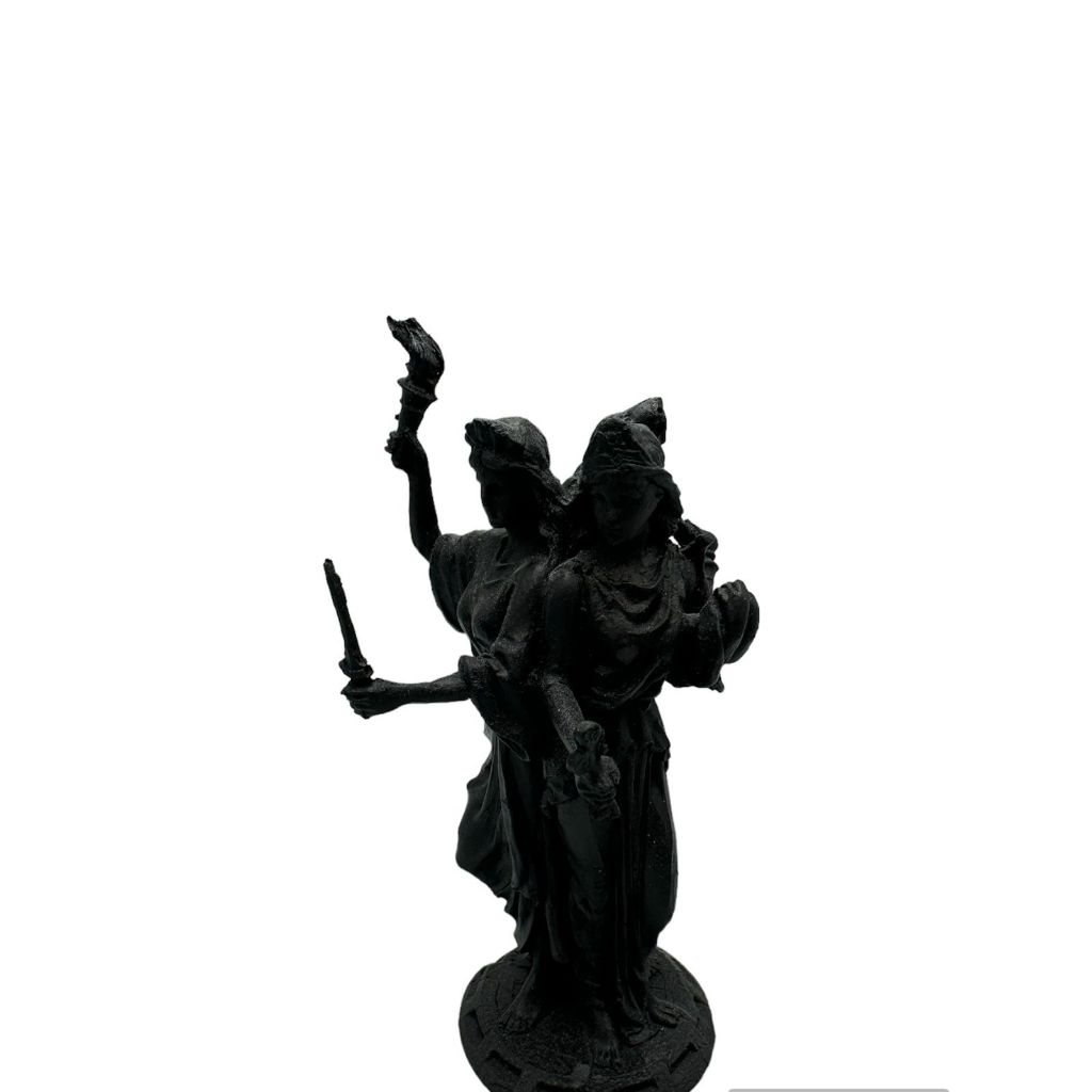 Deusa Hecate Trivia Triplice Resina (20cm) | Shopee Brasil
