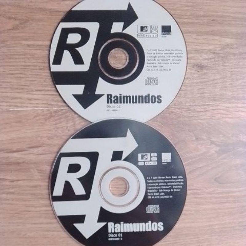 CD Raimundos MTV ao vivo sem capa | Shopee Brasil