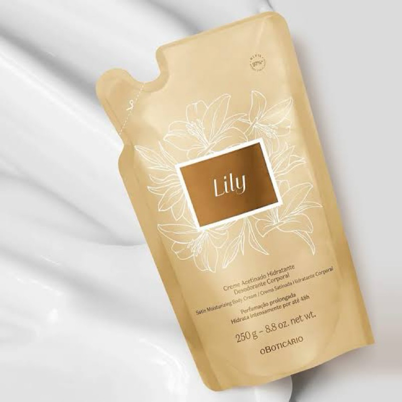 Creme Acetinado Lilly | Shopee Brasil