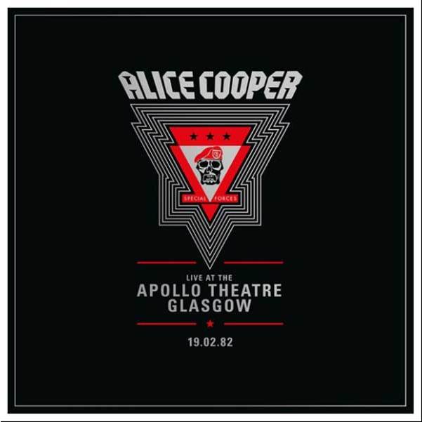 Alice Cooper CD Live at The Apollo Theatre,Glasgow 1982 (soundboard ...