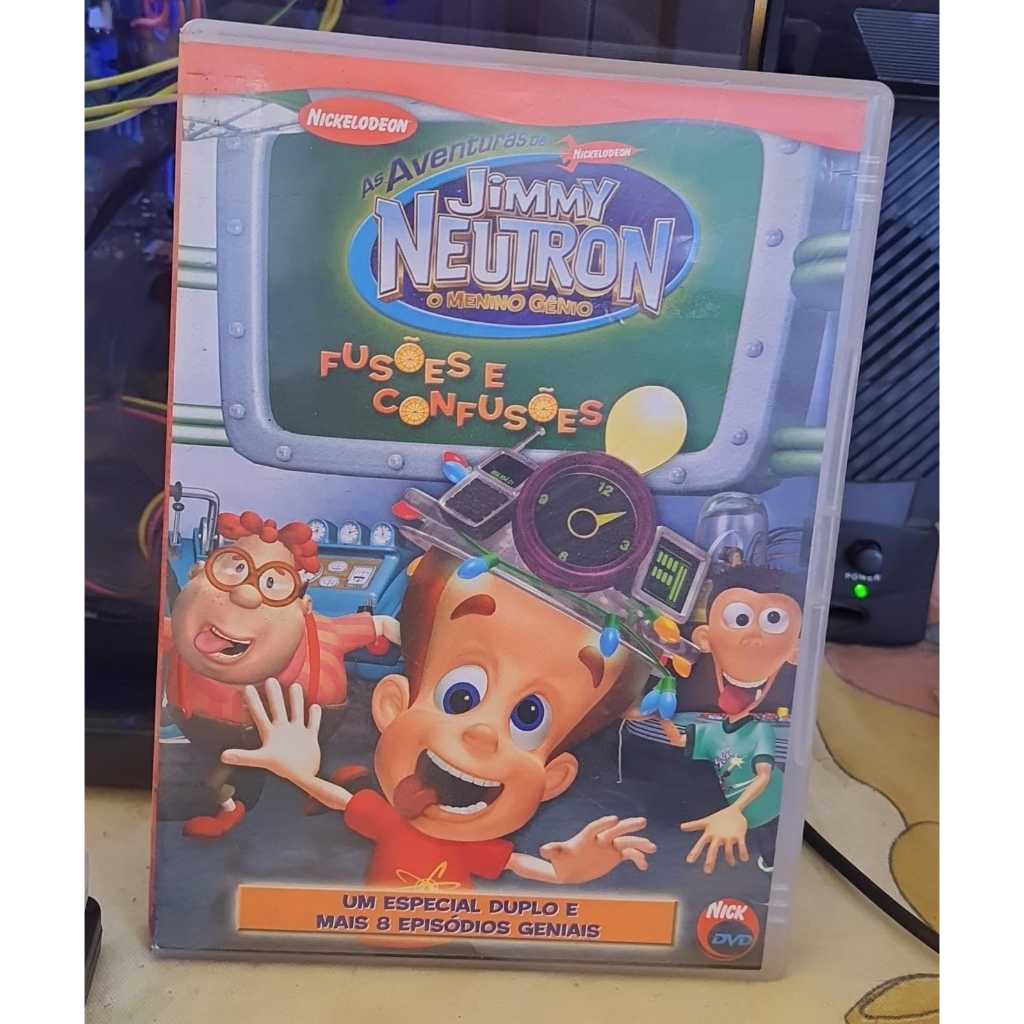 DVD Jimmy Neutron - Fusões e Confusões | Shopee Brasil