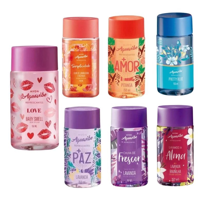 Body Splash AQUAVIBE Avon - 150 ml | Shopee Brasil