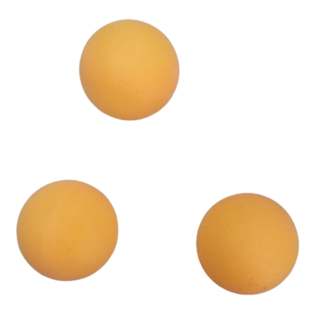 Kit 6 Bolas De Ping Pong Kang Wei Sports Cor Laranja | Shopee Brasil