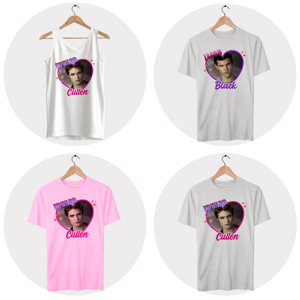 Camisetas Filme Crepúsculo (Twilight) | Shopee Brasil