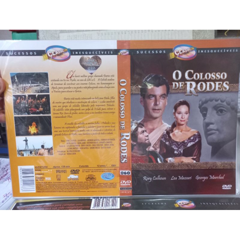 O colosso de Rodes DVD | Shopee Brasil