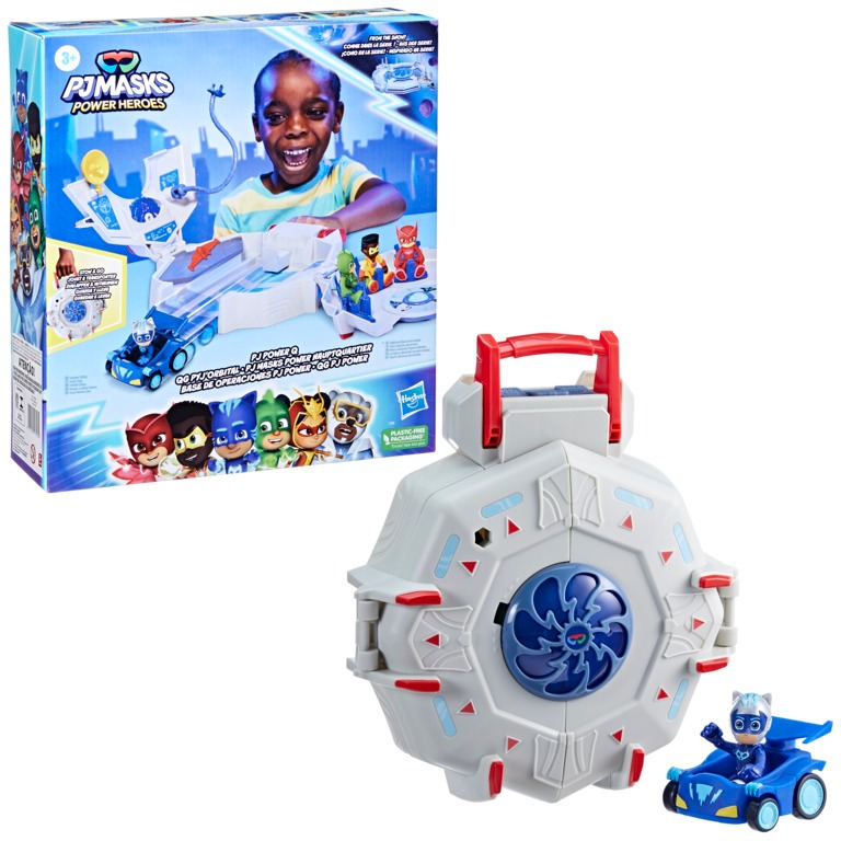 Brinquedo Quartel Pj Masks Power Heroes PJ Power Q - F7820 - Hasbro ...