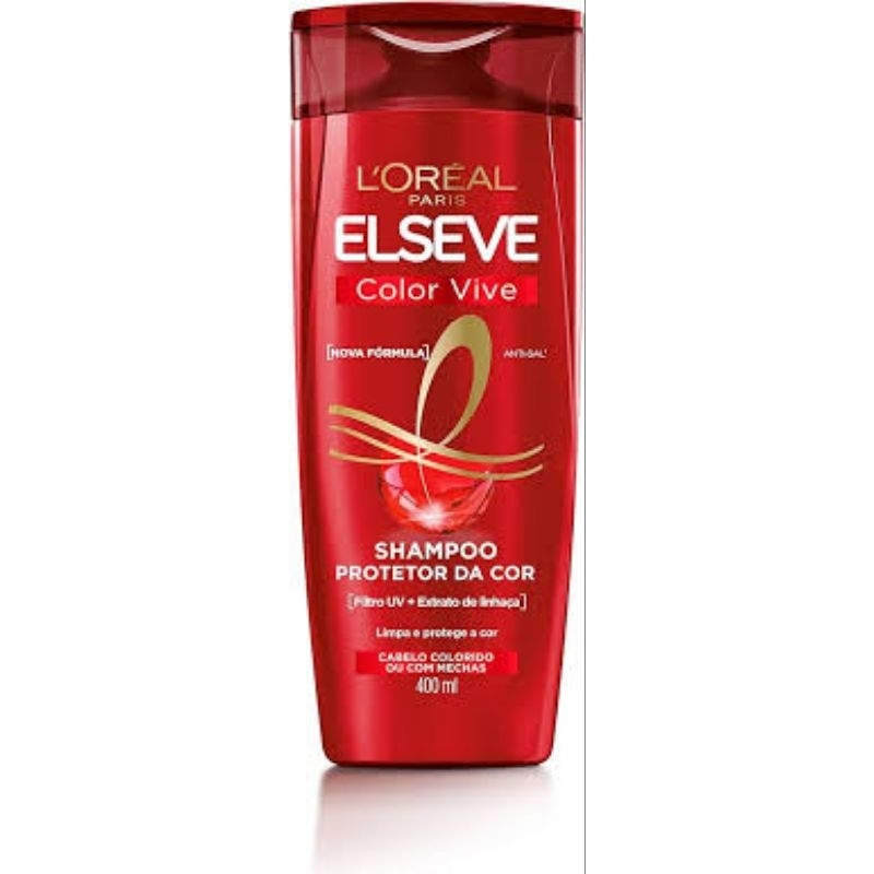 shampoo color vive Elseve 400ml | Shopee Brasil