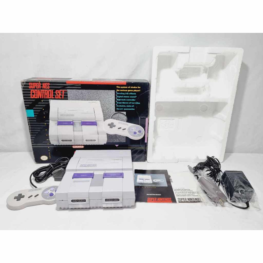48- Super Nintendo Control Deck serial Batendo SNES | Shopee Brasil