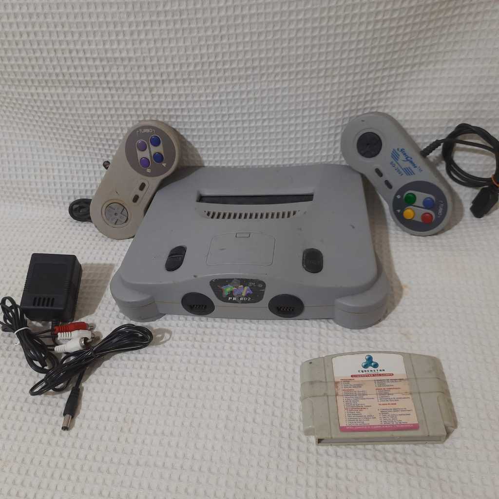 FAMICLONE NINTENDO 64 CLONE | Shopee Brasil