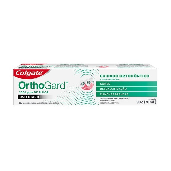 Creme Dental, Pasta de Dente Colgate Orthogard 90gr ORIGINAL | Shopee ...