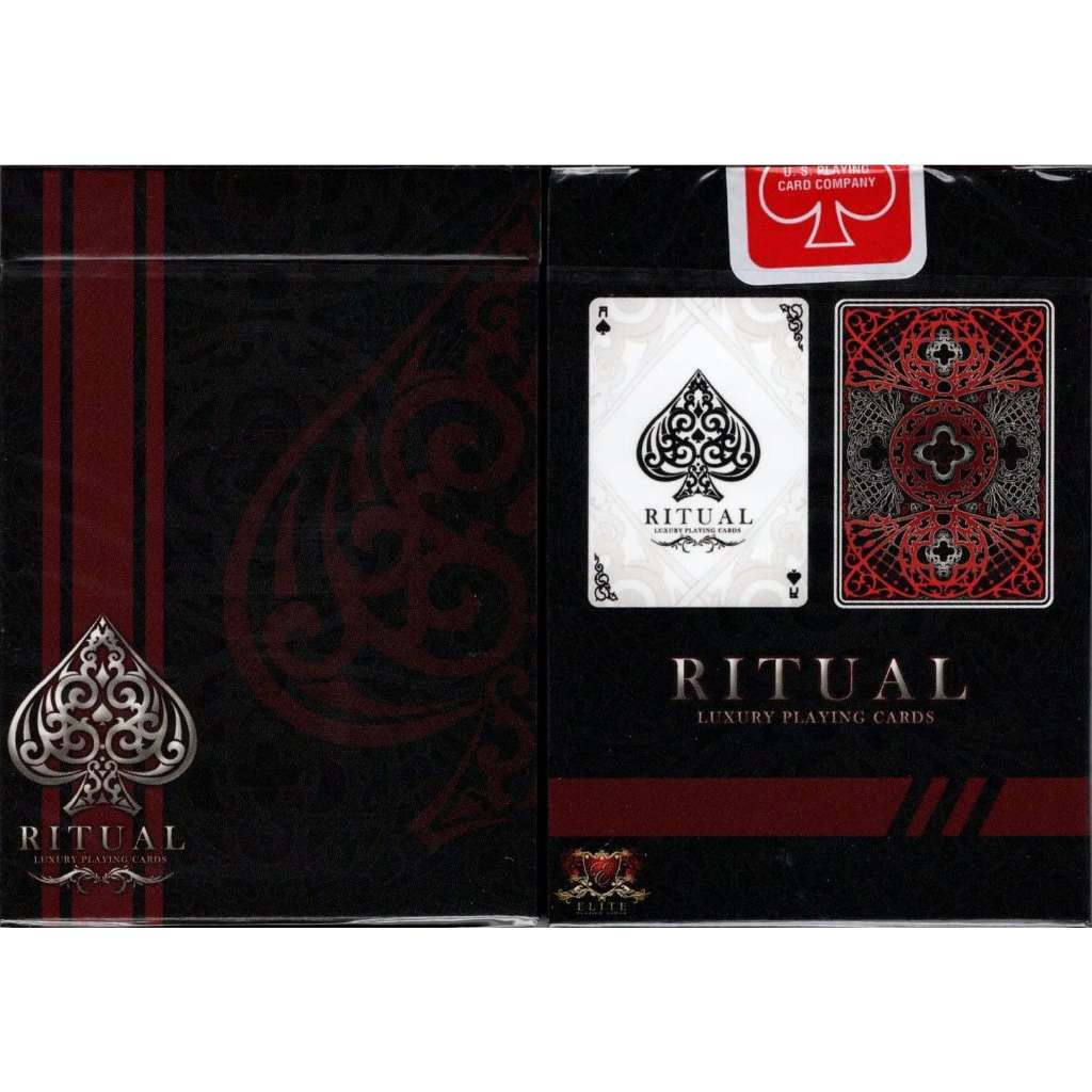 Baralho Ritual Ed. Limitada USPCC Poker Magica Colecionismo | Shopee Brasil
