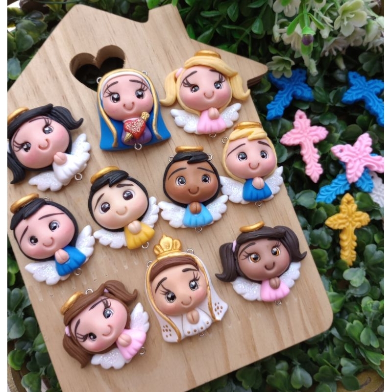 kit 10 entremeios e 10 crucifixo de biscuit sortidos | Shopee Brasil