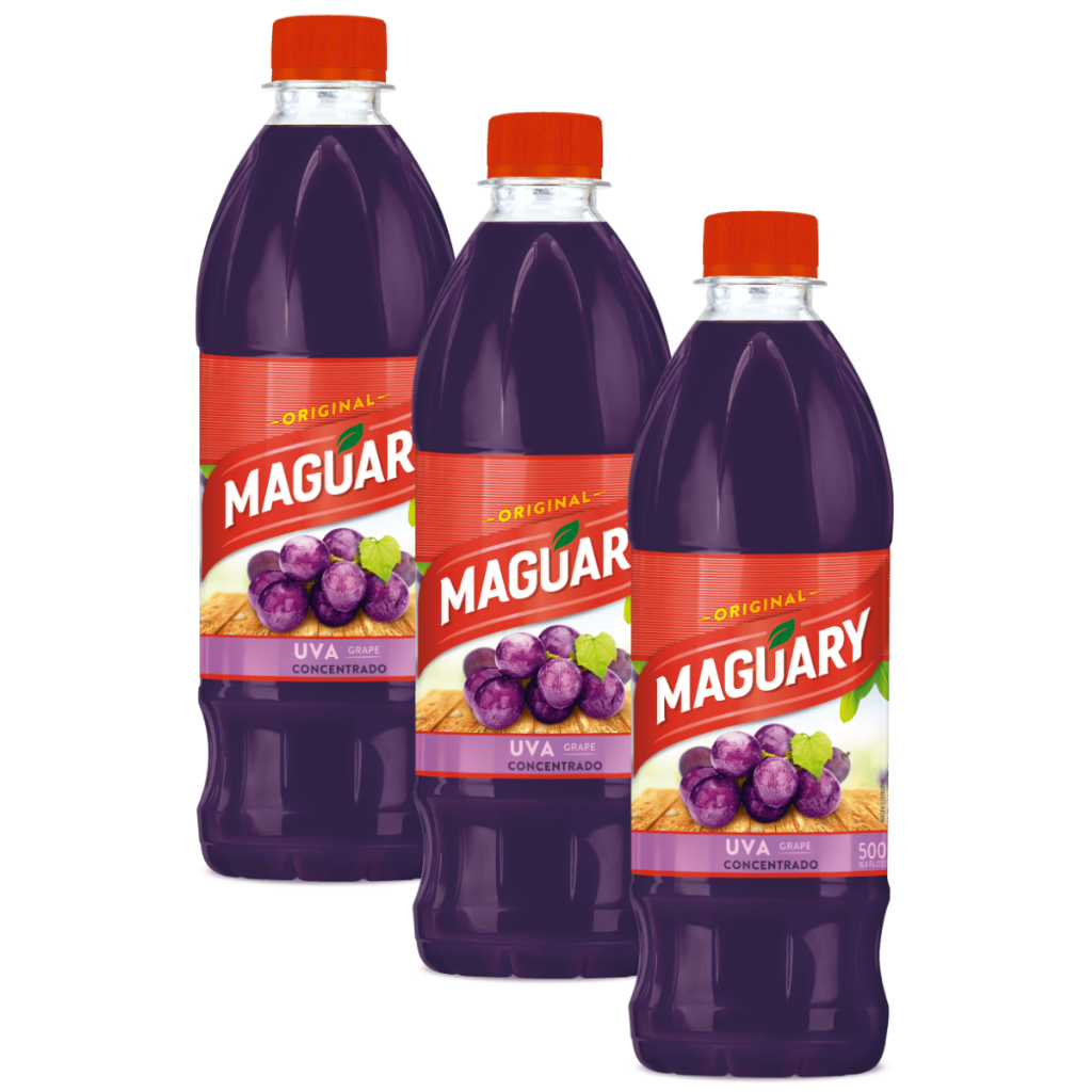 Kit 3 Suco Concentrado De Uva Maguary 500ml | Shopee Brasil