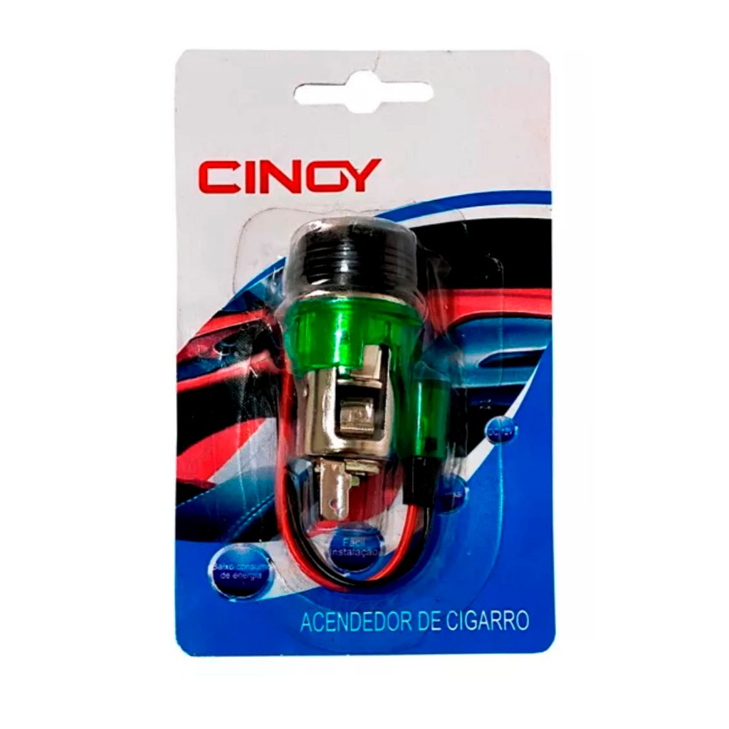 Acendedor Cigarro Automotivo Universal 12v Para Gps E Celular | Shopee ...