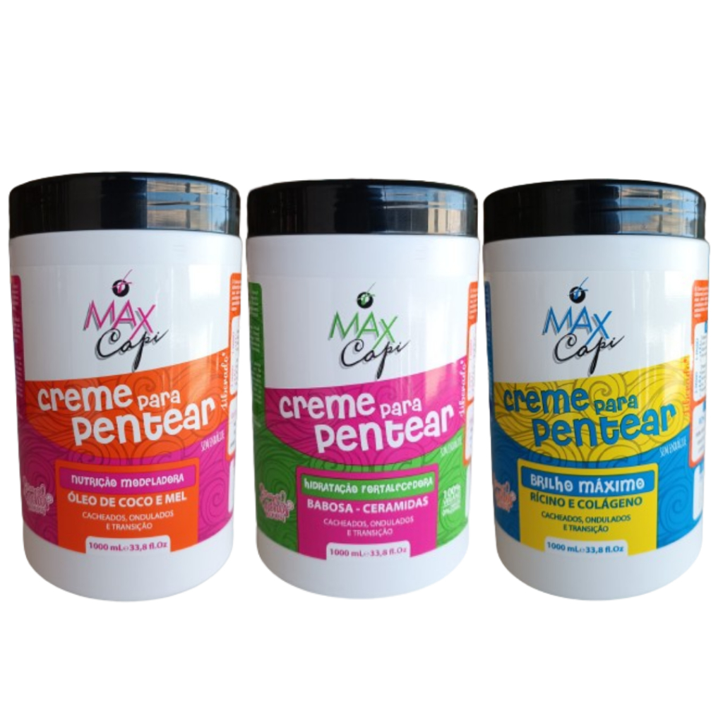CREME DE PENTEAR MAX CAPI 1KG | Shopee Brasil