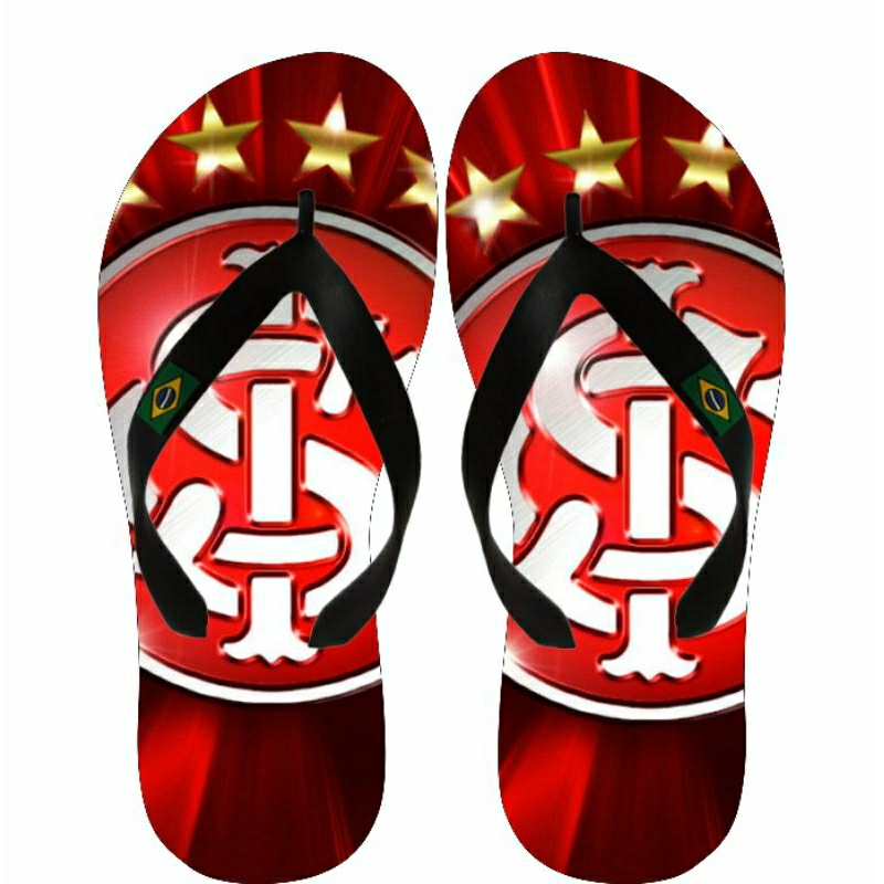 Chinelo de time do inter estampada adulto e infantil ENVIO RÁPIDO ...