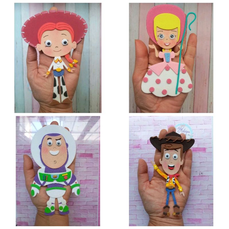 Personagens do Filme Toy Story em Eva Liso Buzz Woody Jessie Betty para ...