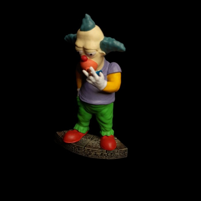 Estátua Krusty - Os Simpsons Figure Colecionavel - NB Innovation ...