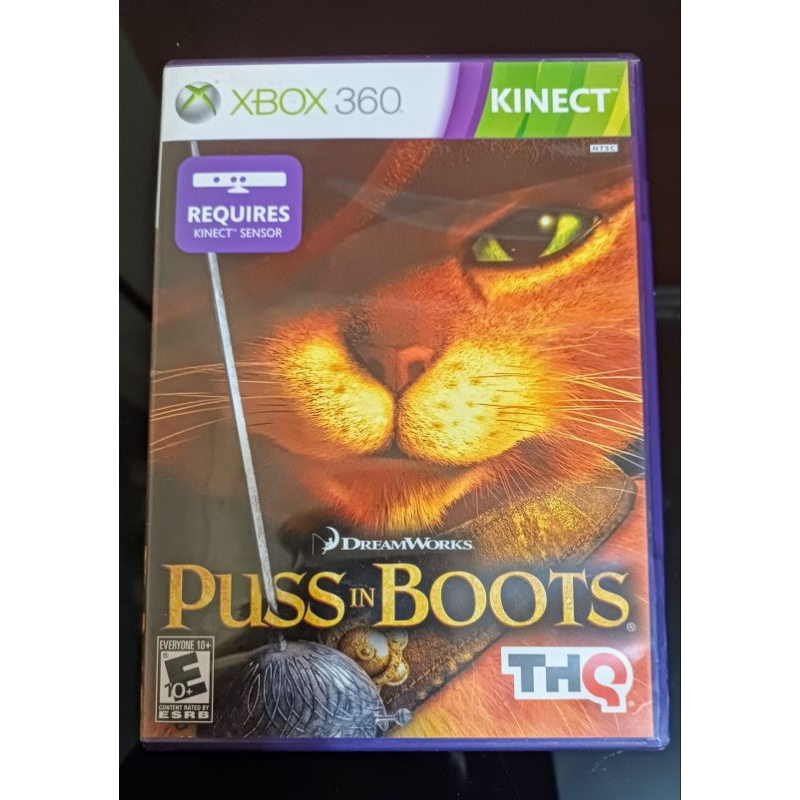 Jogo Xbox 360 Puss in Boots (O Gato de Botas). | Shopee Brasil