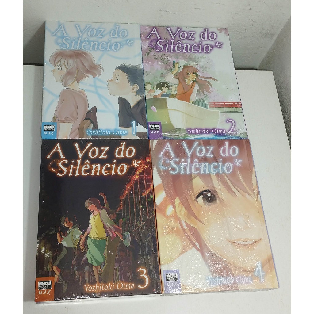 KIT Mangás A Voz do Silêncio COMPLETO - Yoshitoki Oima (NOVOS e ...