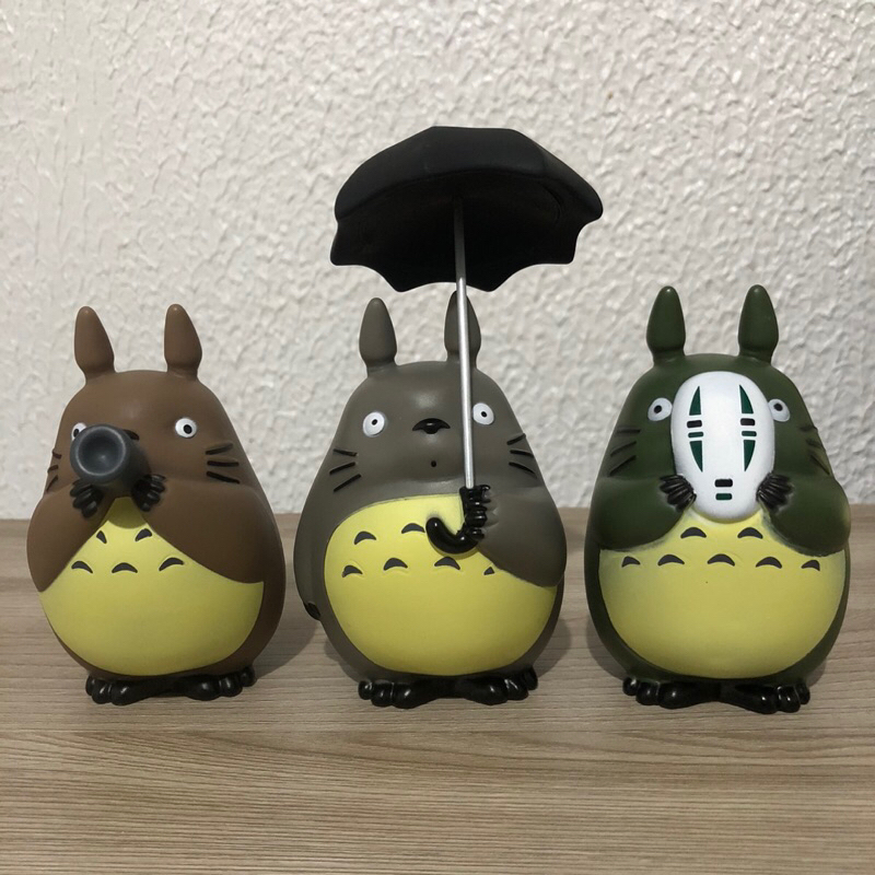 Meu Amigo Totoro Miniaturas 11cm - 3 peças (LEIA A DESCRIÇÃO) | Shopee ...