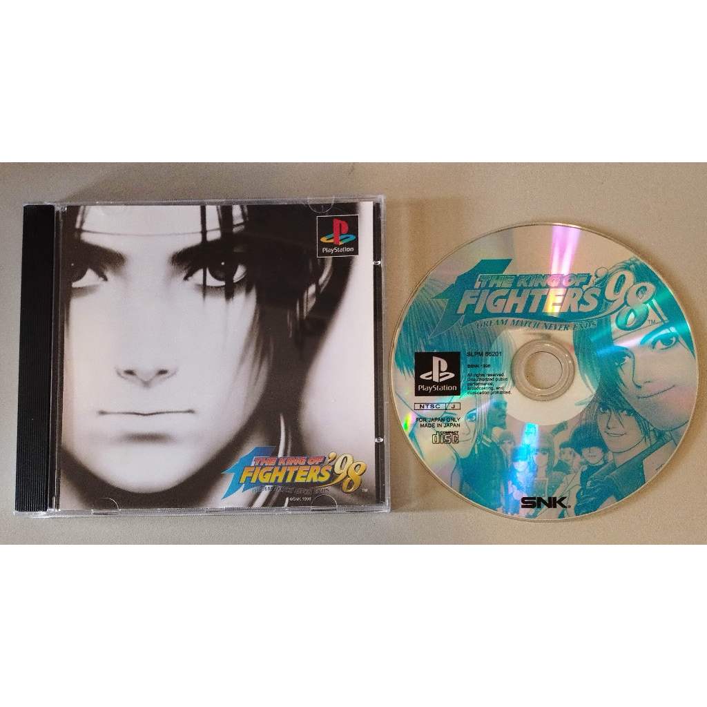 PS1 - King of Fighters 98 Dream Match Never Ends - MÍDIA PRETA | Shopee ...