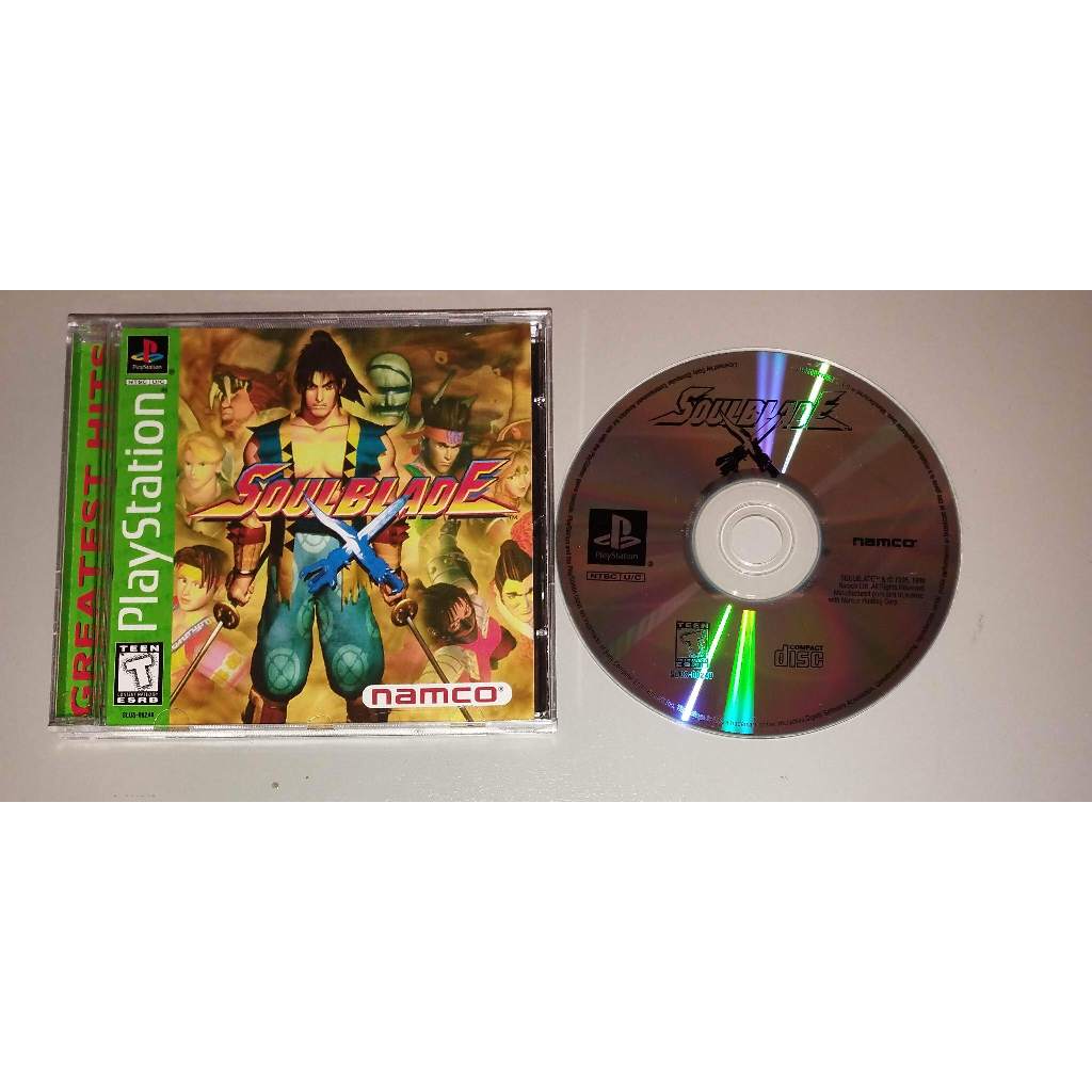 Ps1 - Soul Edge Soul Blade - Mídia Preta | Shopee Brasil