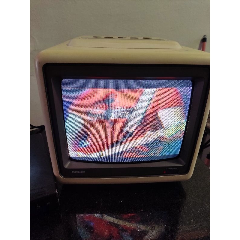 Mini TV Semp Branca 14 Polegadas Antiga | Shopee Brasil