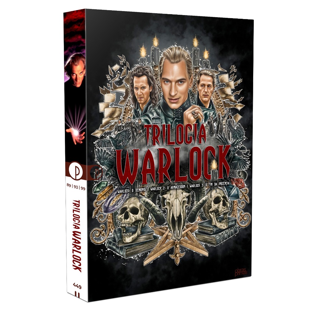 Trilogia Warlock [Dvd Duplo Com Luva] | Shopee Brasil