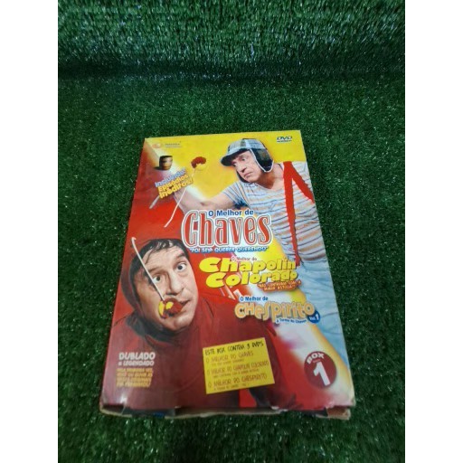 DVD Box O Melhor de Chaves, O Melhor de Chapolin Colorado e O Melhor de ... DVD Box O Melhor de Chaves, O Melhor de Chapolin Colorado e O Melhor de ...