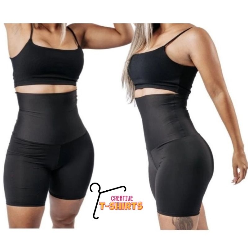 Short Cinta Modeladora de Cintura Seca Barriga | Shopee Brasil