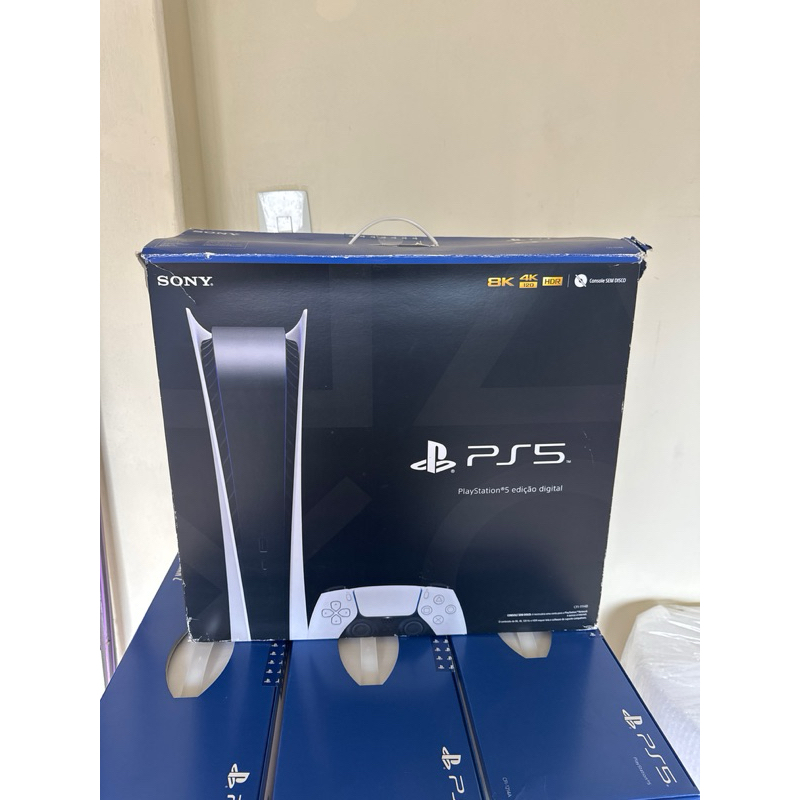 CAIXA PS5 DIGITAL USADA VAZIA 02 | Shopee Brasil
