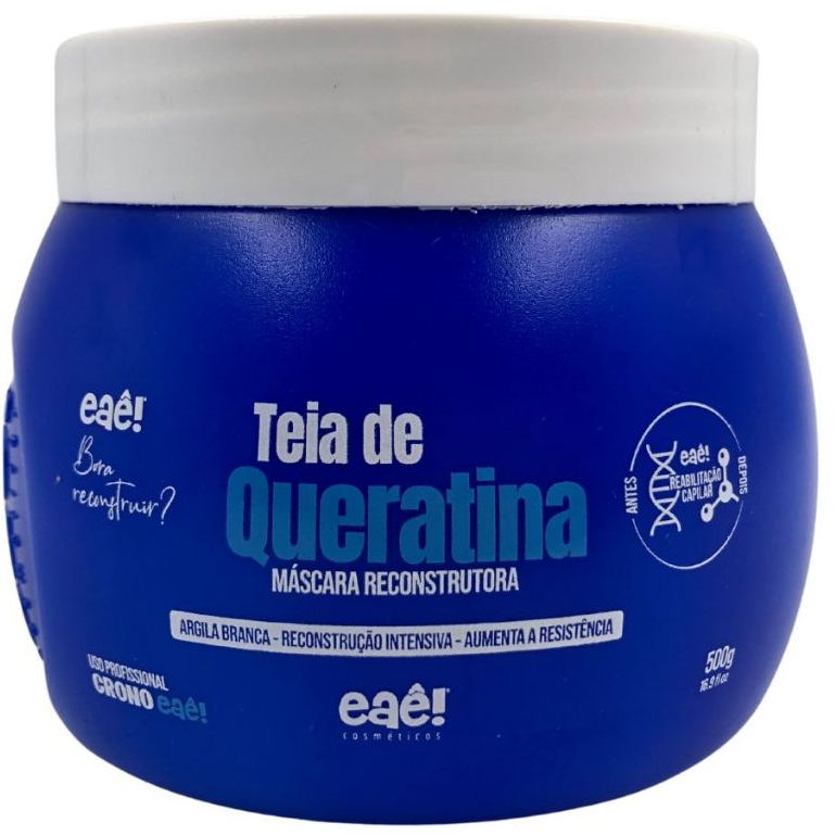 Hidratação Teia de Queratina Reconstrução Intensiva Eae 500 g | Shopee ...