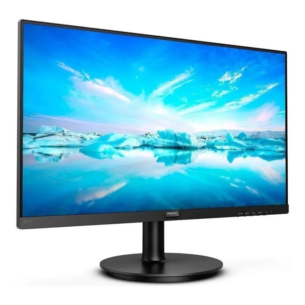 MONITOR 21.5" LED FULL HD 221V8LS HDMI/VGA/VESA/75HZ/4MS PRETO ...