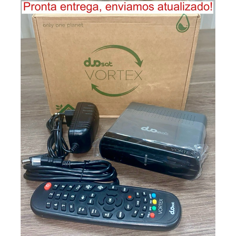 Receptor Duosat Vortex Full HD ( Atualizado ) | Shopee Brasil