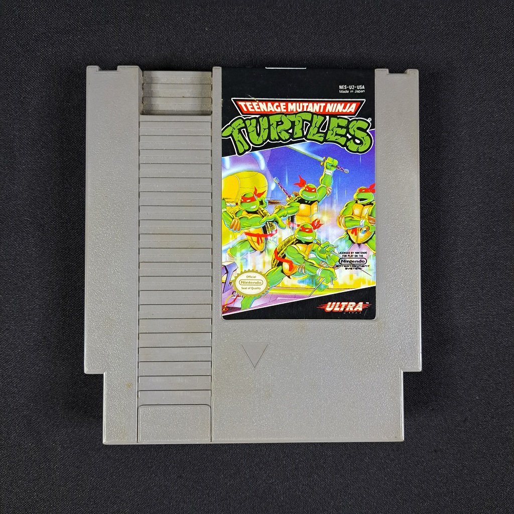 Teenage Mutant Ninjas Turtles Original Nes. Nintendinho. Tartarugas ...