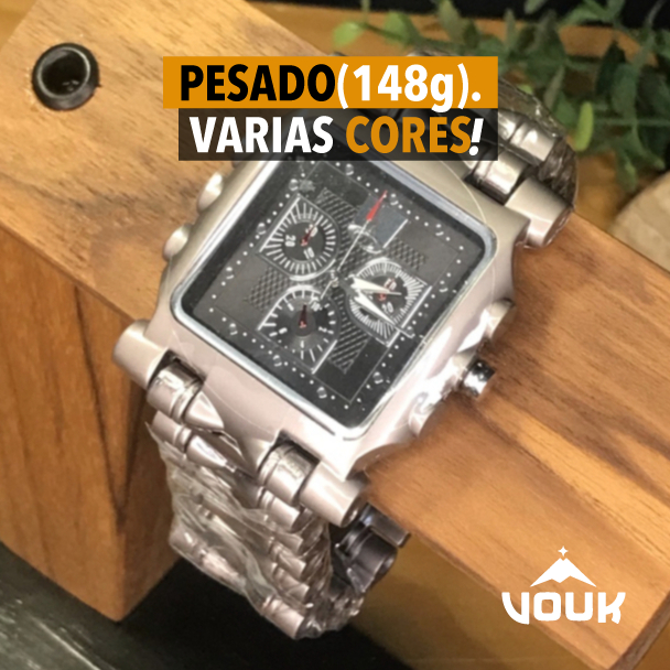 Relógio Masculino Minute Machine 12 Pinos | Shopee Brasil