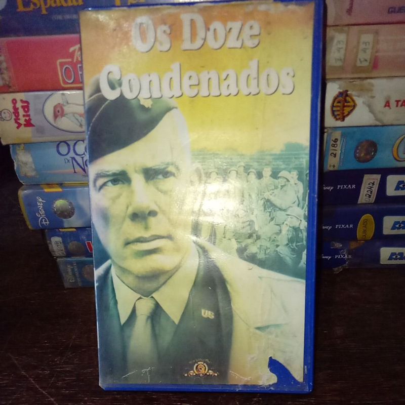 Fita VHS Os Doze Condenados | Shopee Brasil