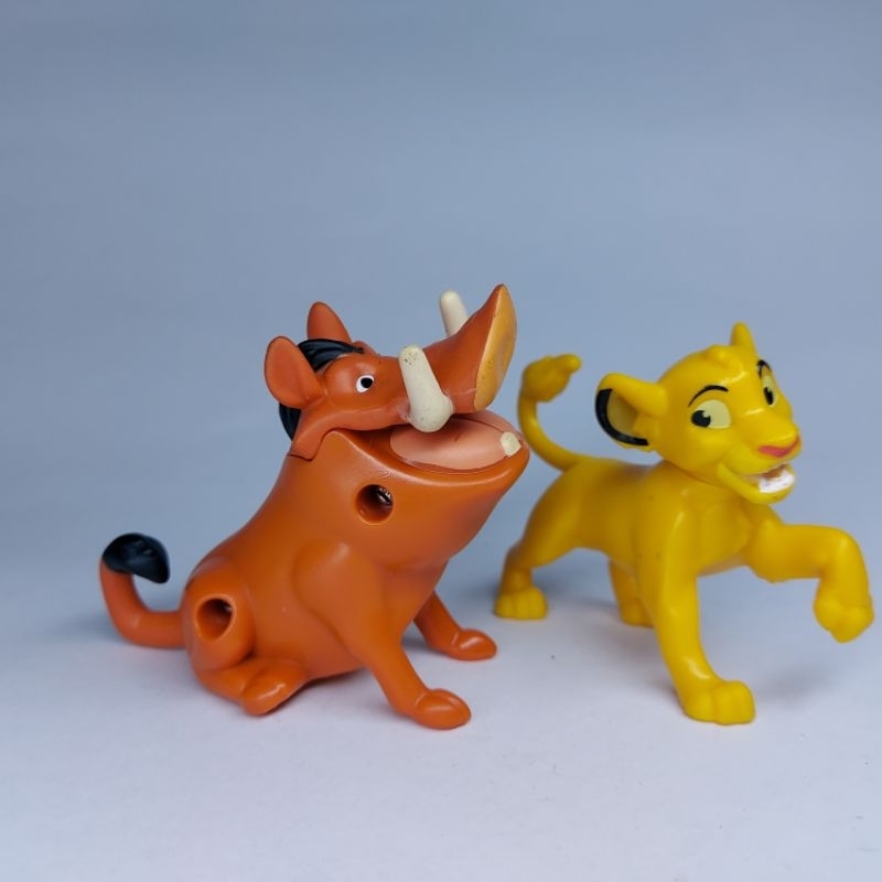2 Figures Pumba Simba - Disney | McDonald's | Shopee Brasil