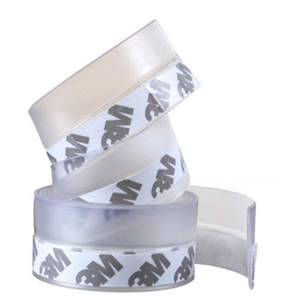 Fita Veda Fresta Porta Transparente 3m x 35mm Pivotante | Shopee Brasil