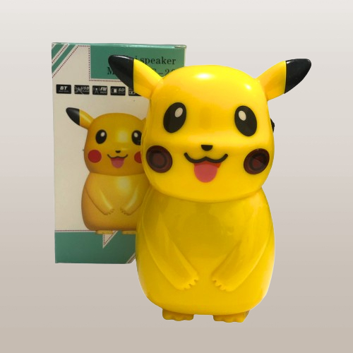 Caixa de Som Bluetooth Pikachu YE-20 | Shopee Brasil