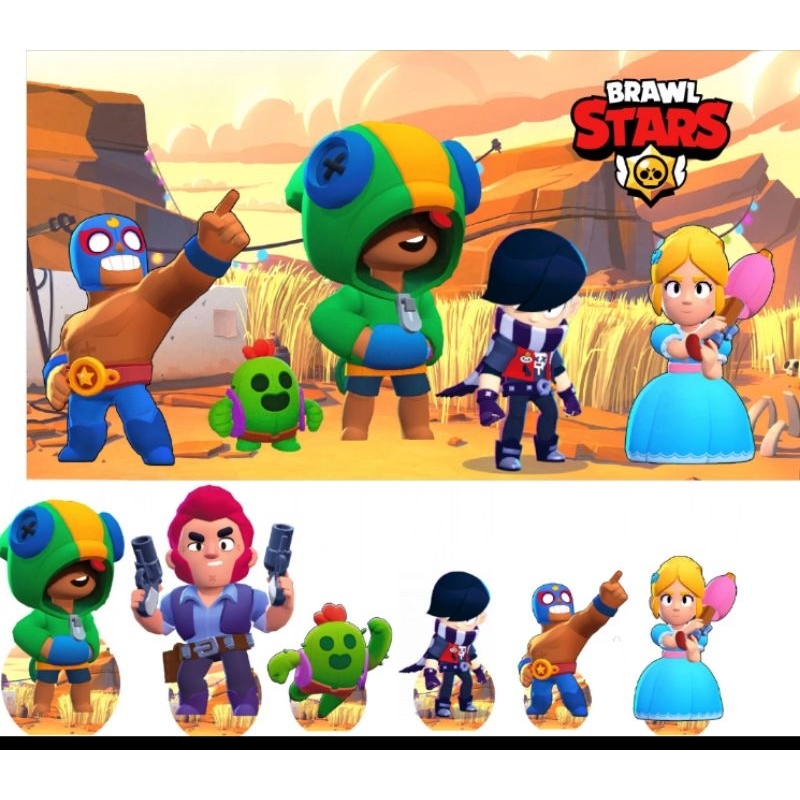 KIT DISPLAY BRAW STAR- FESTA | Shopee Brasil