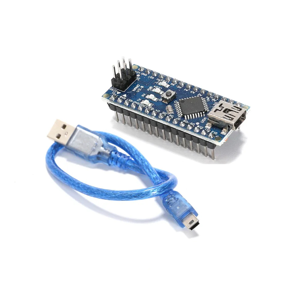 Mini Placa de Desenvolvimento NANO V3 Atmega328p Compatível com Arduino + Cabo USB | Shopee Brasil