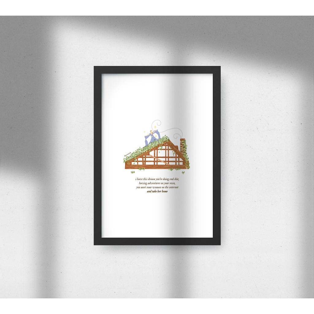 Quadro "Folklore Cabin" Taylor Swift | Shopee Brasil