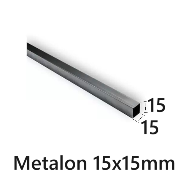 Metalon Perfil Quadrado em Aço Carbono Várias Medidas Parede 1,2mm ...