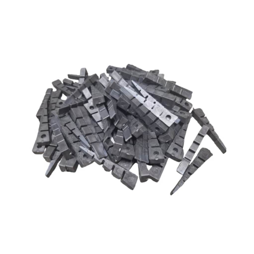 Calço Cunha grande Para Regulagem Box Porta Vidro Temperado 100 Pçs ...