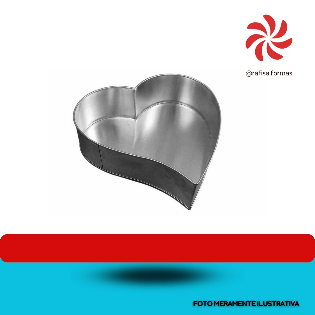 FORMA CORAÇÃO LISA M - AVULSA | Shopee Brasil