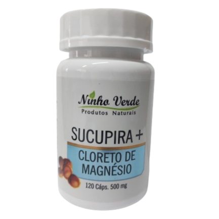 Cloreto de Magnésio com Sucupira 120 Cápsulas - Ninho Verde | Shopee Brasil