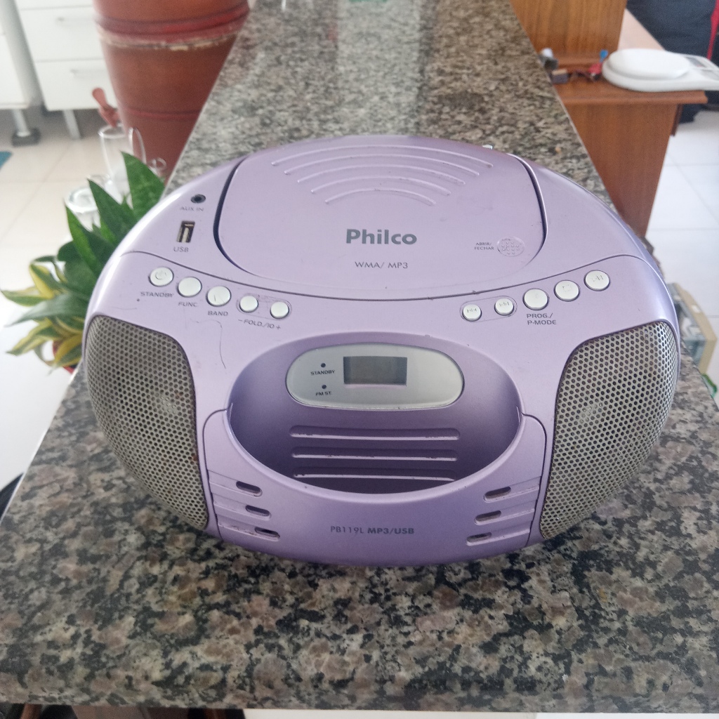 Micro System Philco Boombox Pb119l Usb Mp3 - Leia Anuncio | Shopee Brasil