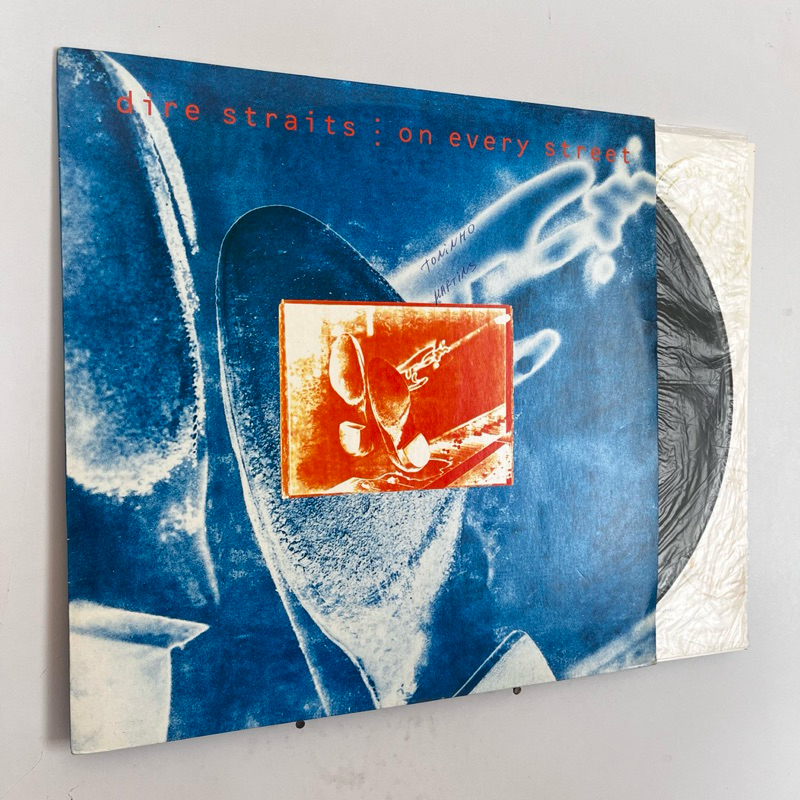 Disco de Vinil LP - Dire Straits - On Every Street - Com encarte - Excelente estado - 1991 ...